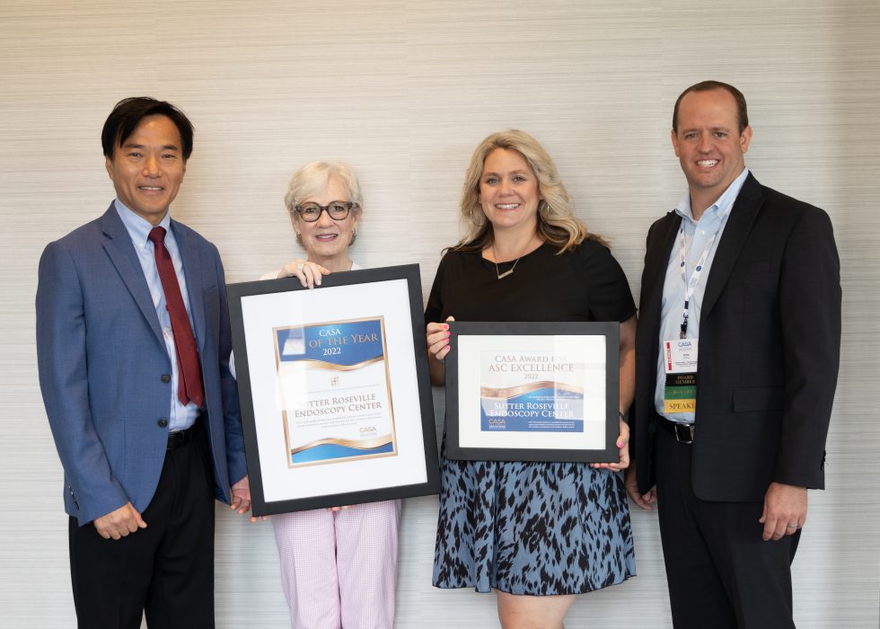 Sutter Surgery Centers Honored for Excellence in Ambulatory Surgery ...